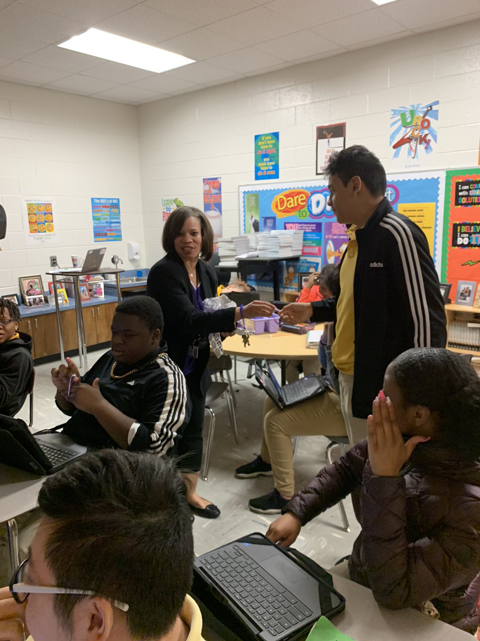 Passed Out At Work Desk