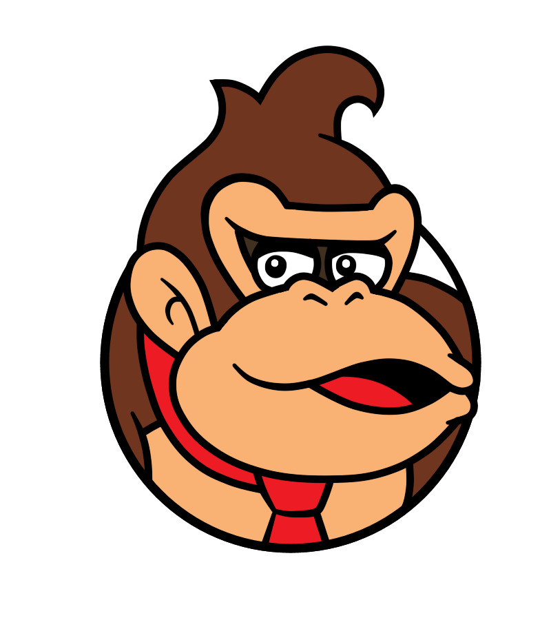 Donkey Kong Face Donkey Kong Face