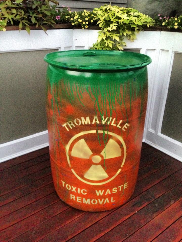 Toxic Waste Barrel Prop