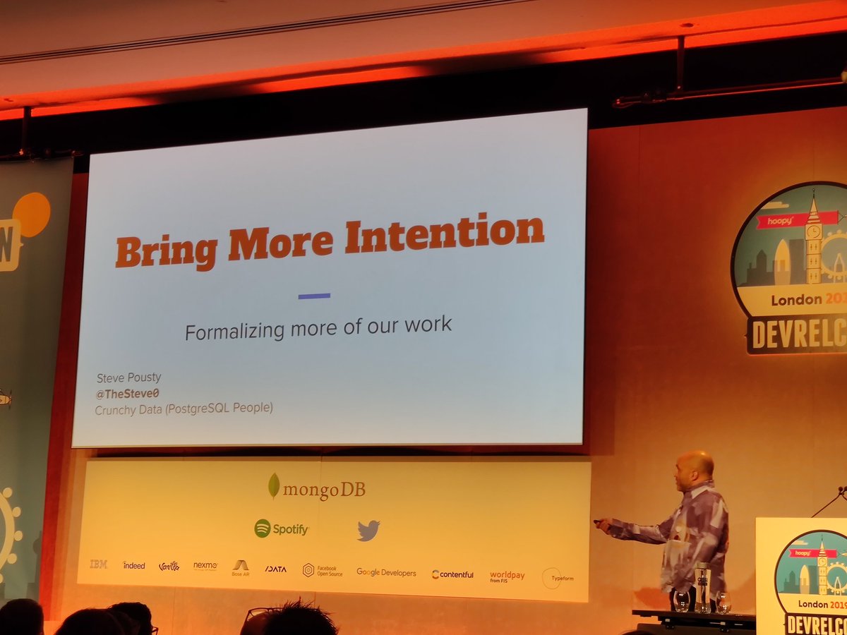 Summary of DevRelCon London 2019 (6ページ目) - Togetter