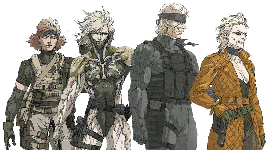 Metal Gear Solid 4 Art