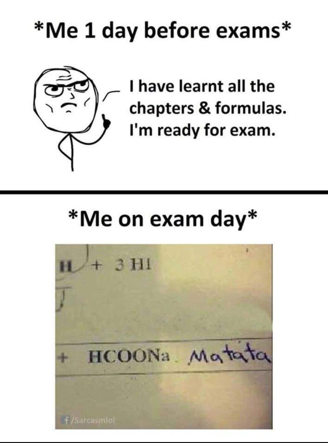 School Exams Memes