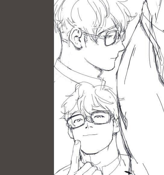 「Yohan heads (BL manhwa "Sign" ) this mor」|BHoan 🌧の漫画