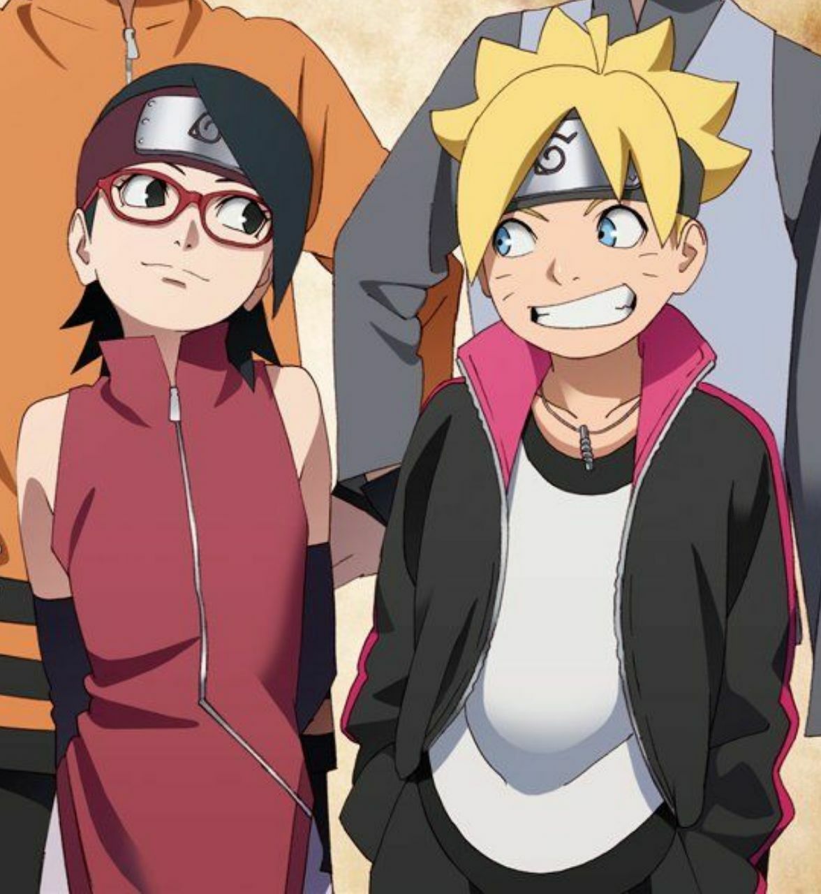 Bolt Uzumaki And Sarada Uchiha
