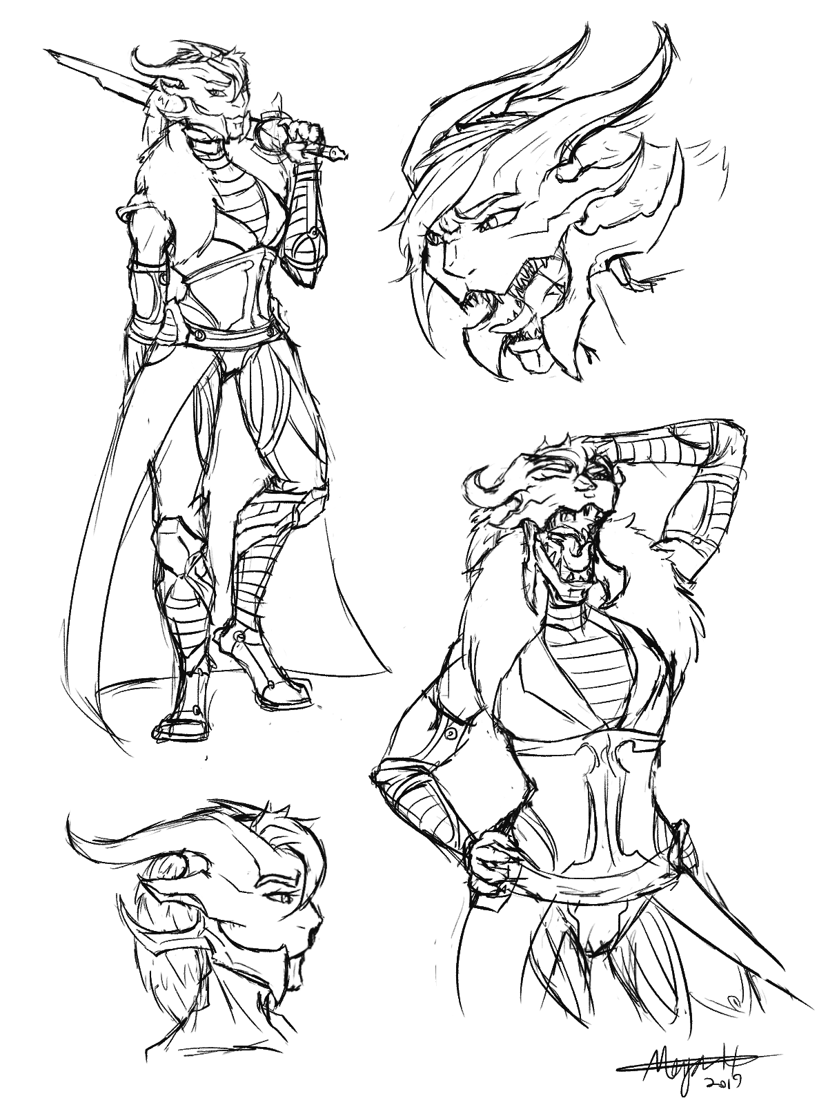 Mass Effect Turian Fighter 1710