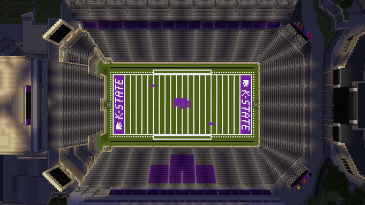 Minecraft - Kansas State Athletics Complex (Bill Snyder Family Stadium ...