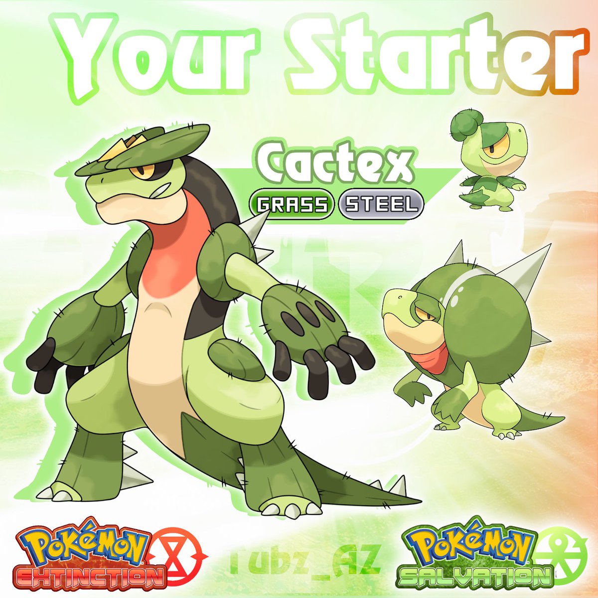 Fakemon Starters Evolution
