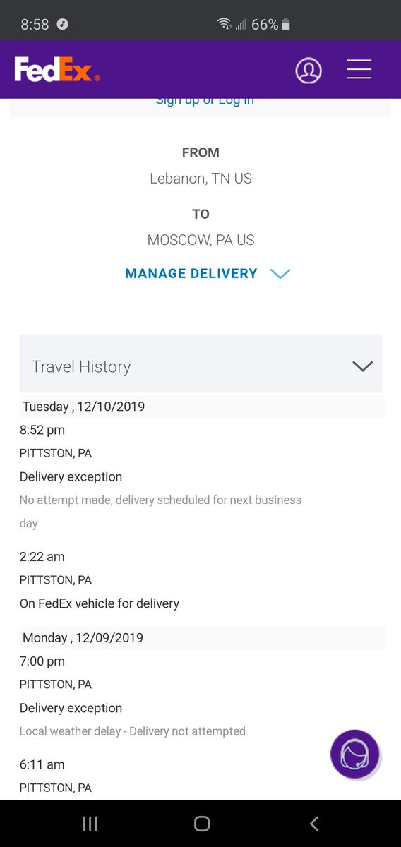 FedEx Down? Service Status, Map, Problems History - Outage.Report