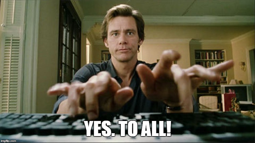 Bruce Almighty Beautiful Meme