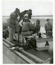 OTD 1954: To test ejection safety, usairforce Lt. Col. John Paul Stapp ...