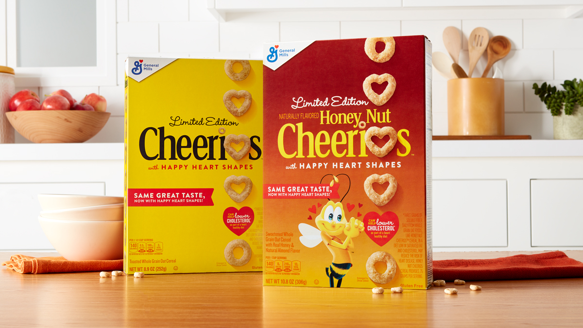 Cheerios Box Heart