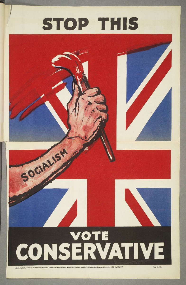 A Thread from @propagandopolis: "🇬🇧 Election posters “Tax the loafer ...