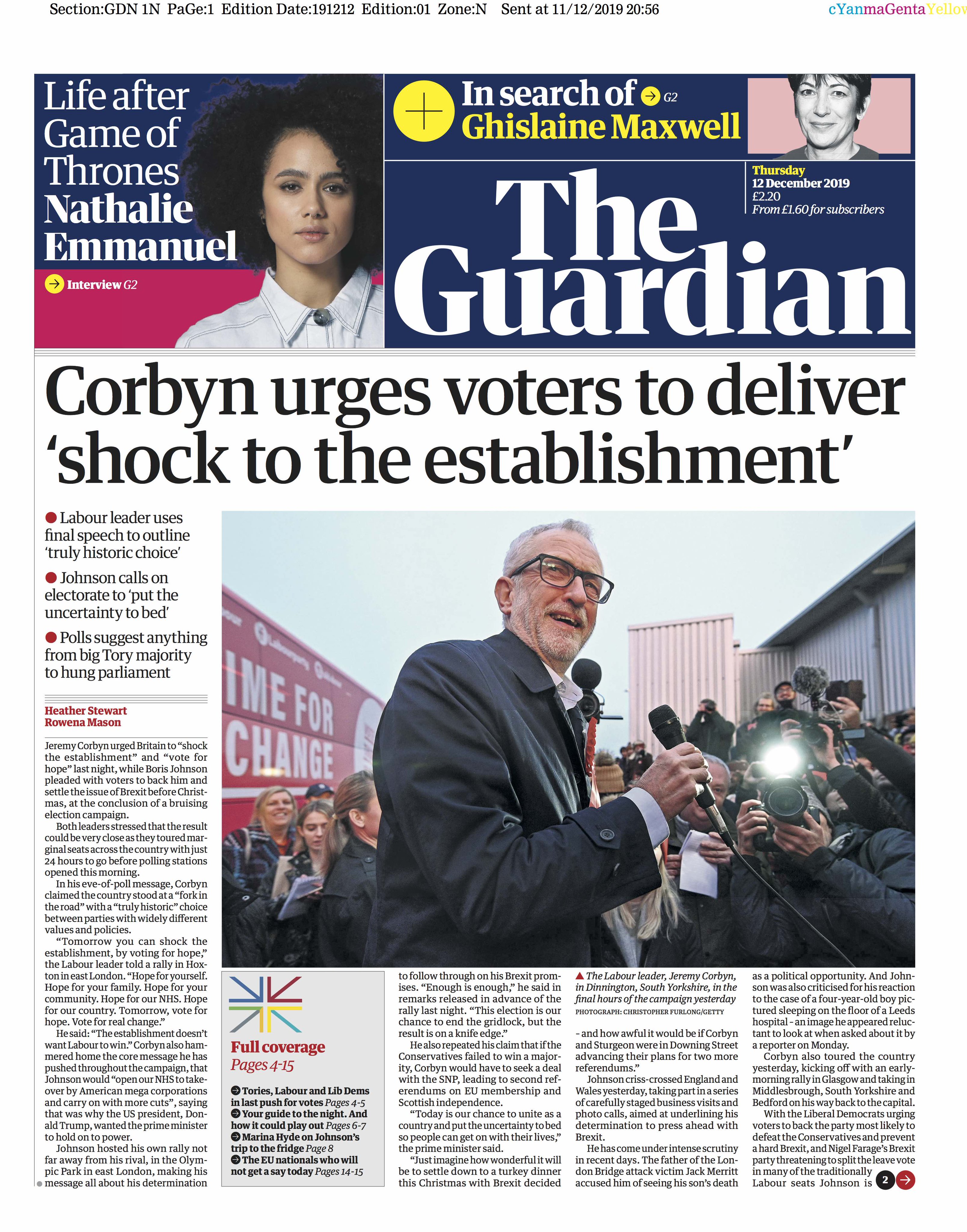 Todays Newspapers Election Front Pages — Digital Spy Todays Newspapers Election Front Pages — Digital Spy