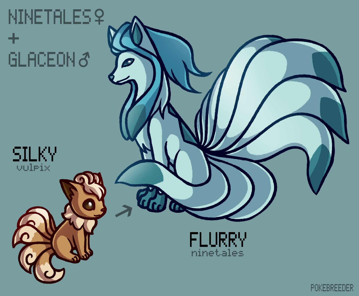 Pokemon Ninetales Evolution