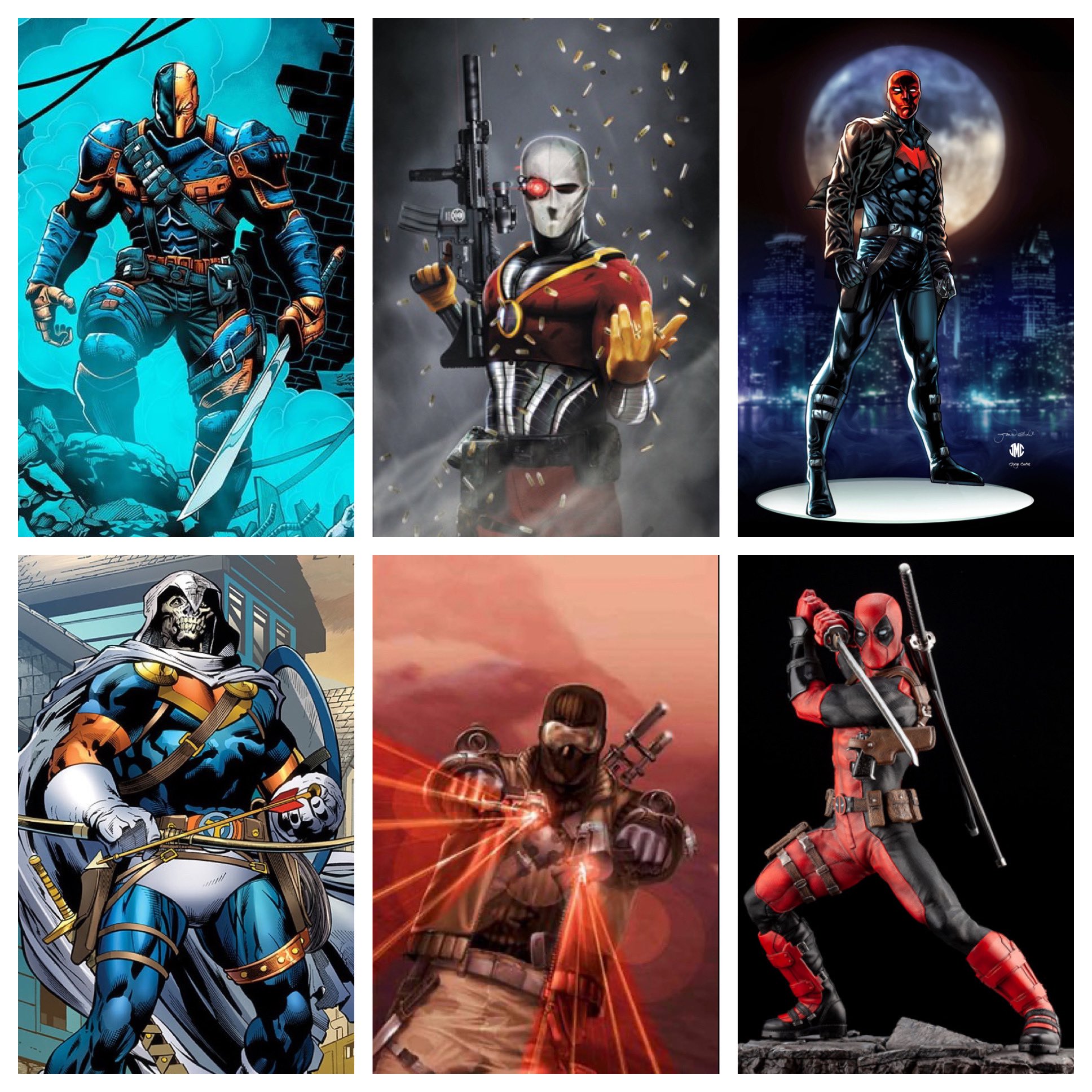 Red Hood Vs Deadshot Deadshot Fan Casting For Batman: The Red Hood