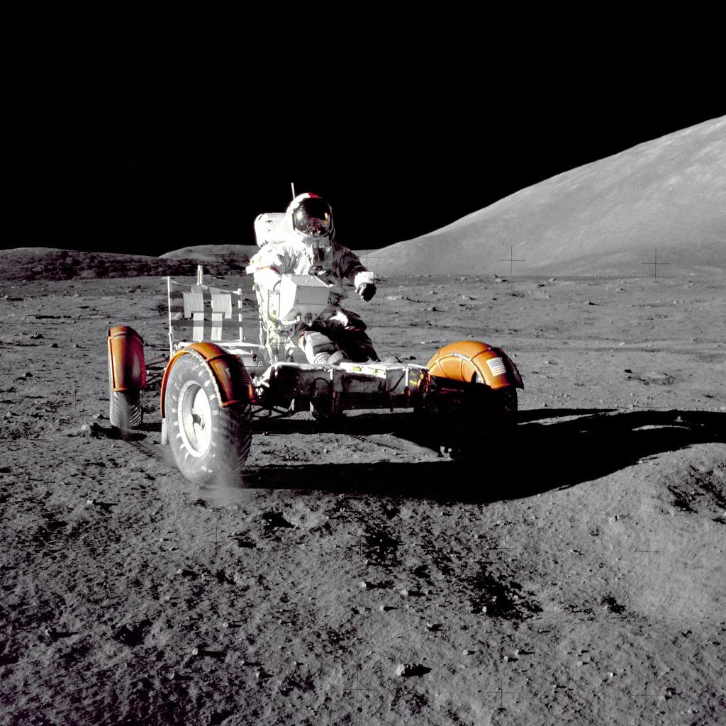 Apollo17 NASAAstronauts Cernan and Schmitt remained on the lunar ...