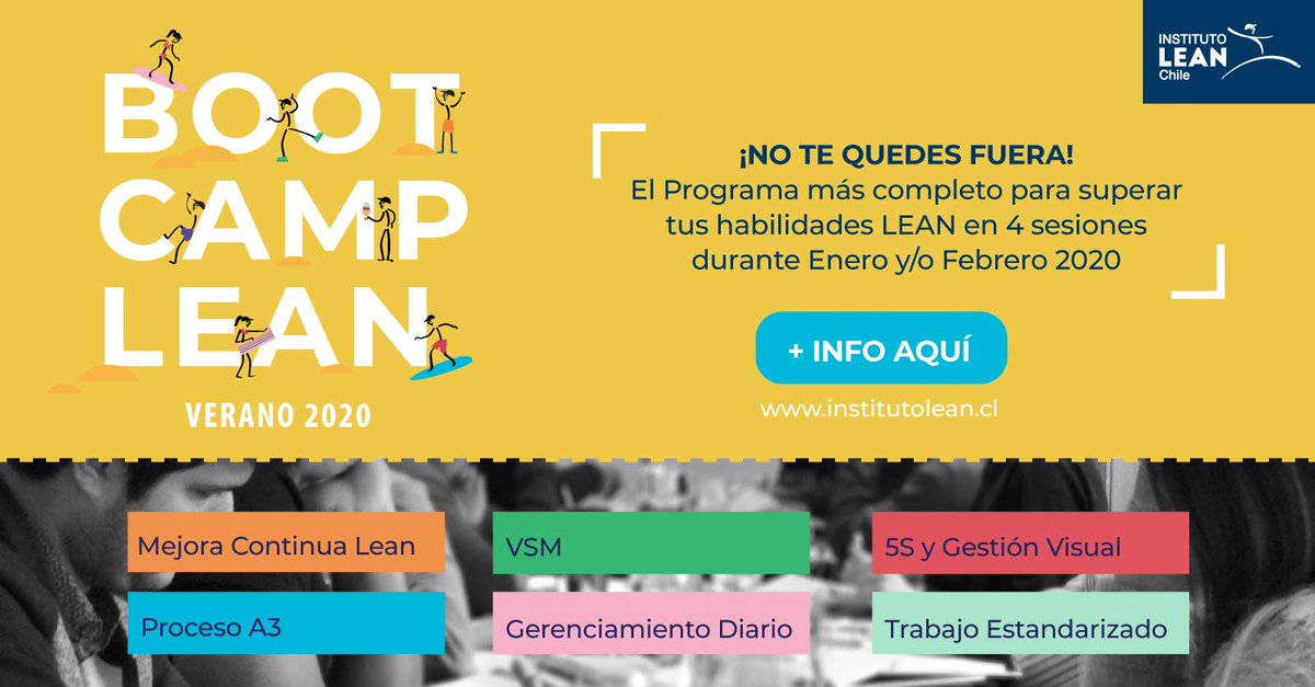 Instituto Lean Chile on Twitter: "Aprende las principales herramientas de transformación Lean y ...