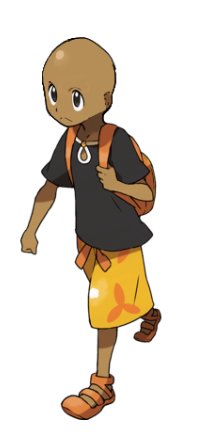 ポケモン「Hau (Pokemon Sun and Moon) 」|Making your favorite characters bald ...