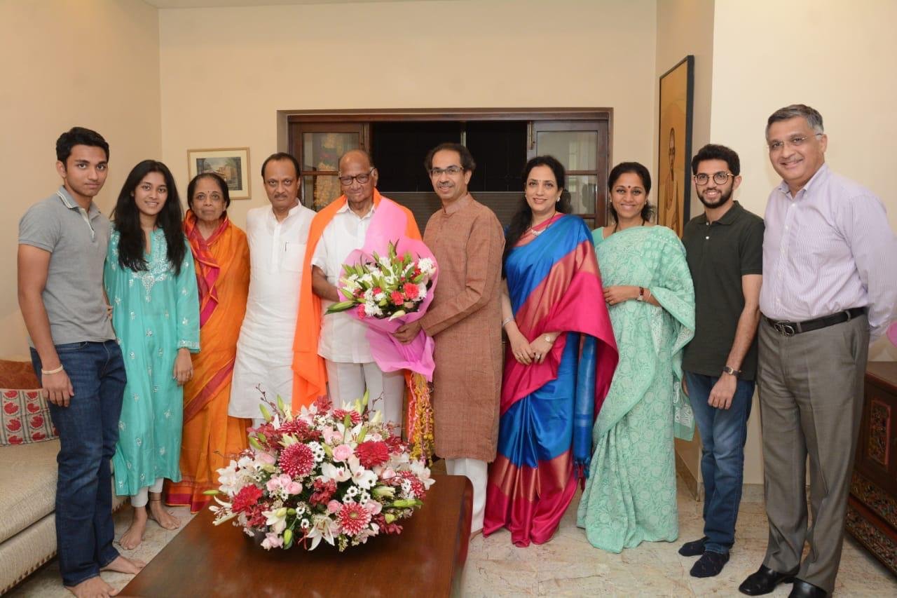 Uddhav Thackeray Family