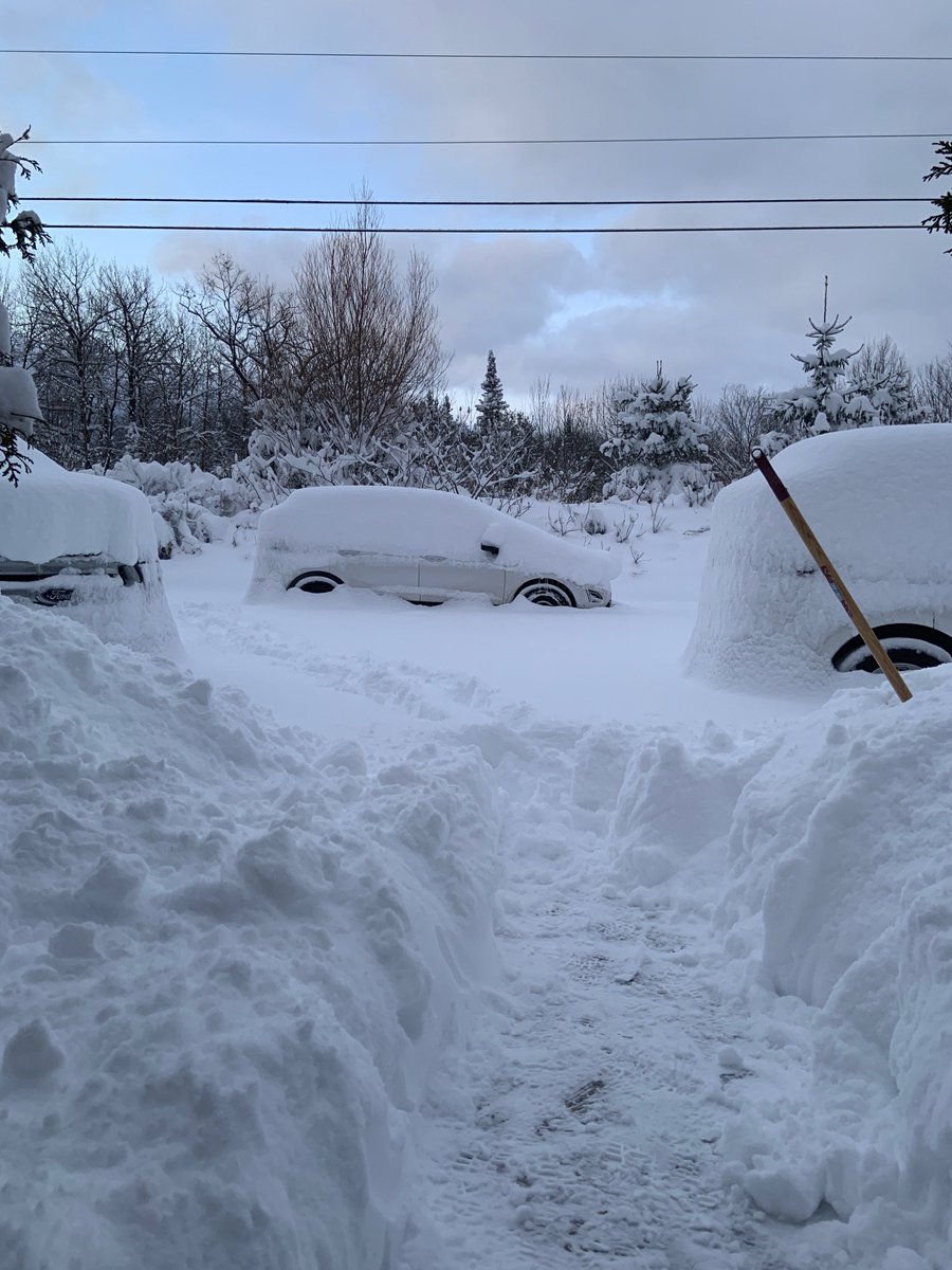 That's a whole lotta snow! ️? Parts of Ontario's cottage country woke ...