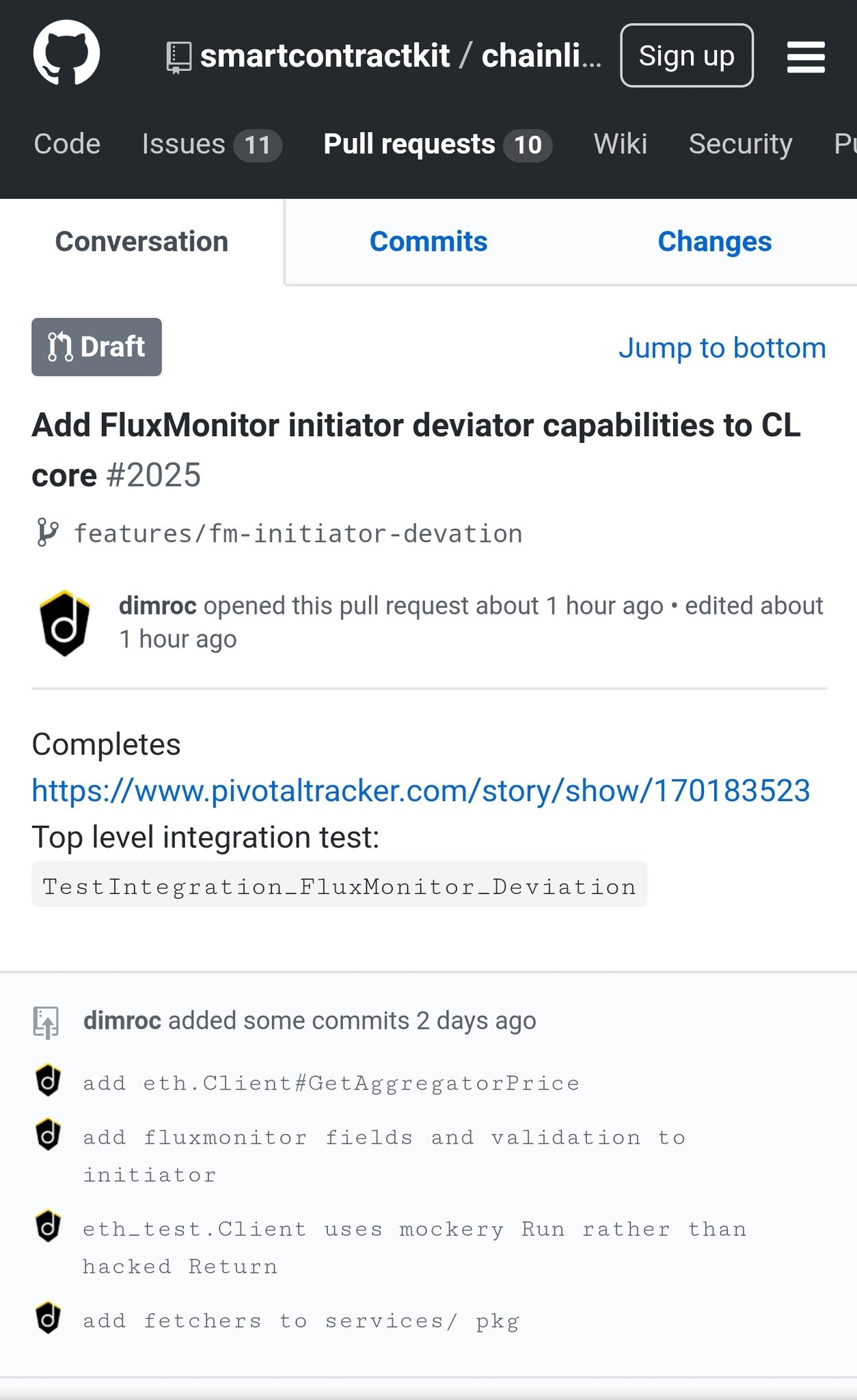 ChainLinkGod.eth on Twitter: "The "FluxMonitor" is currently being integrated which will enable ...