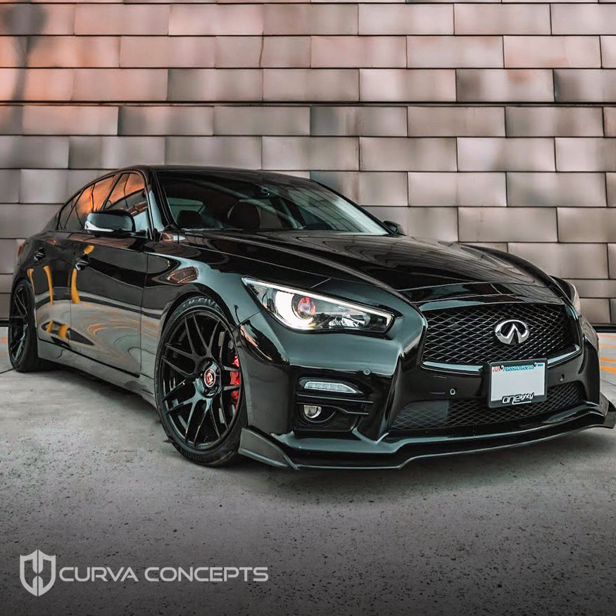 Slammed Infiniti Q50