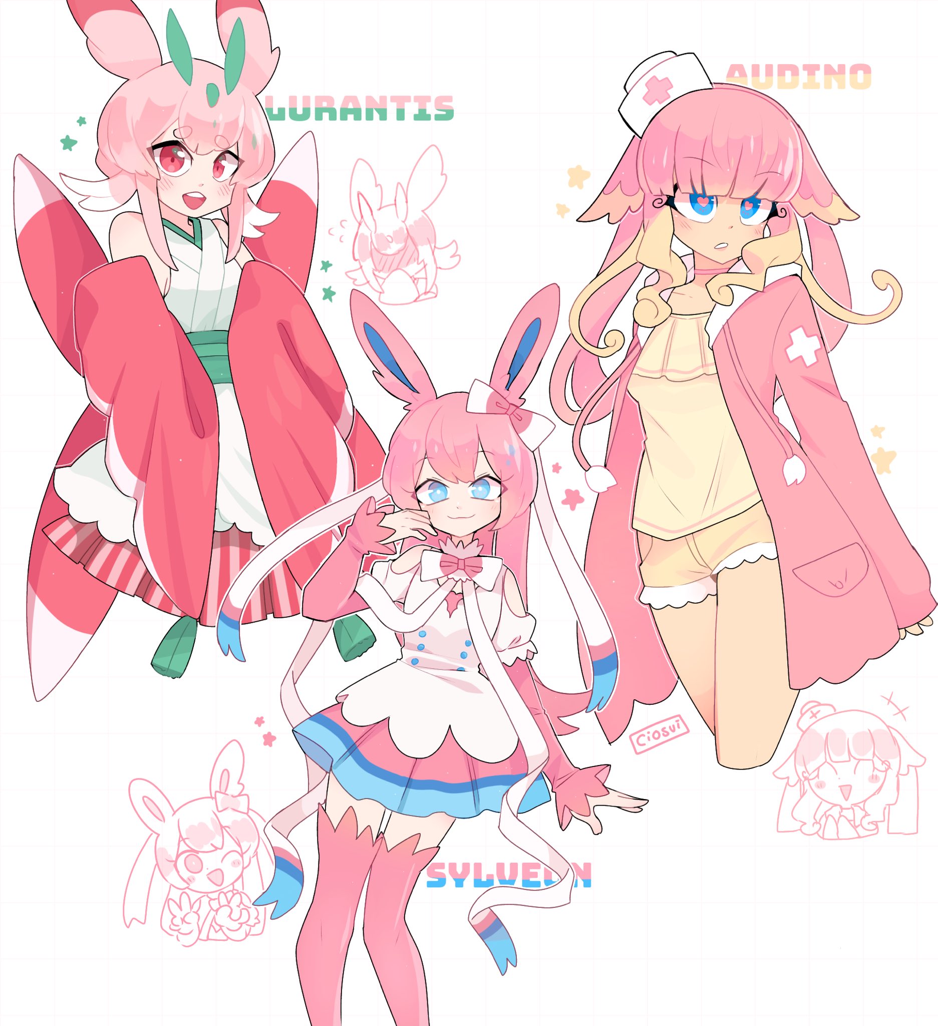 Pokemon Sylveon Human