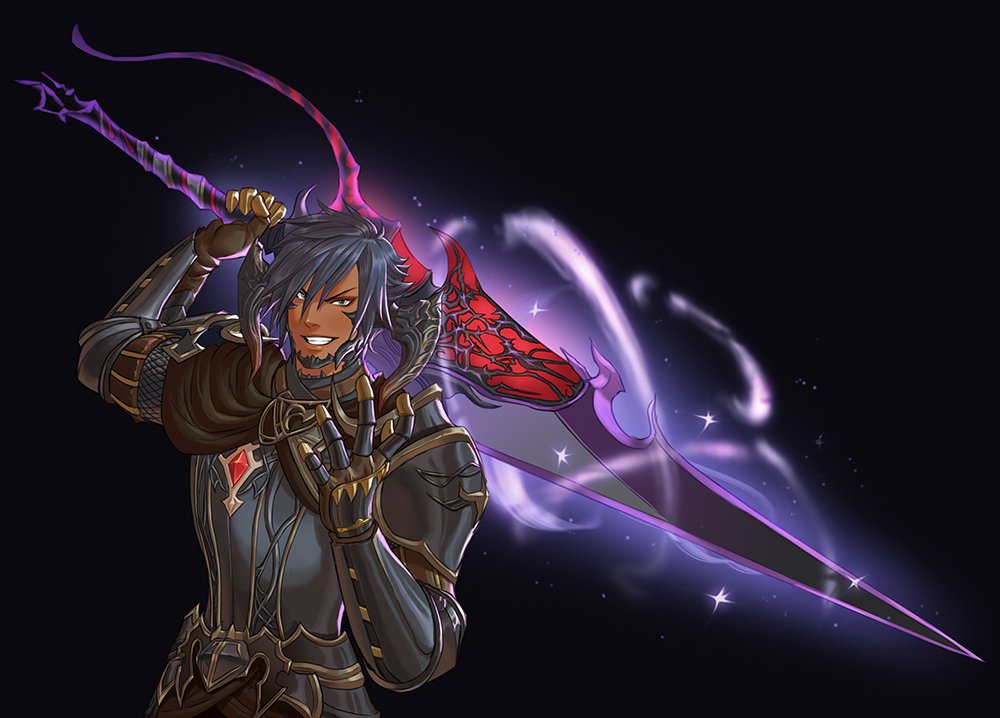 Ffxiv Dark Knight Concept Art