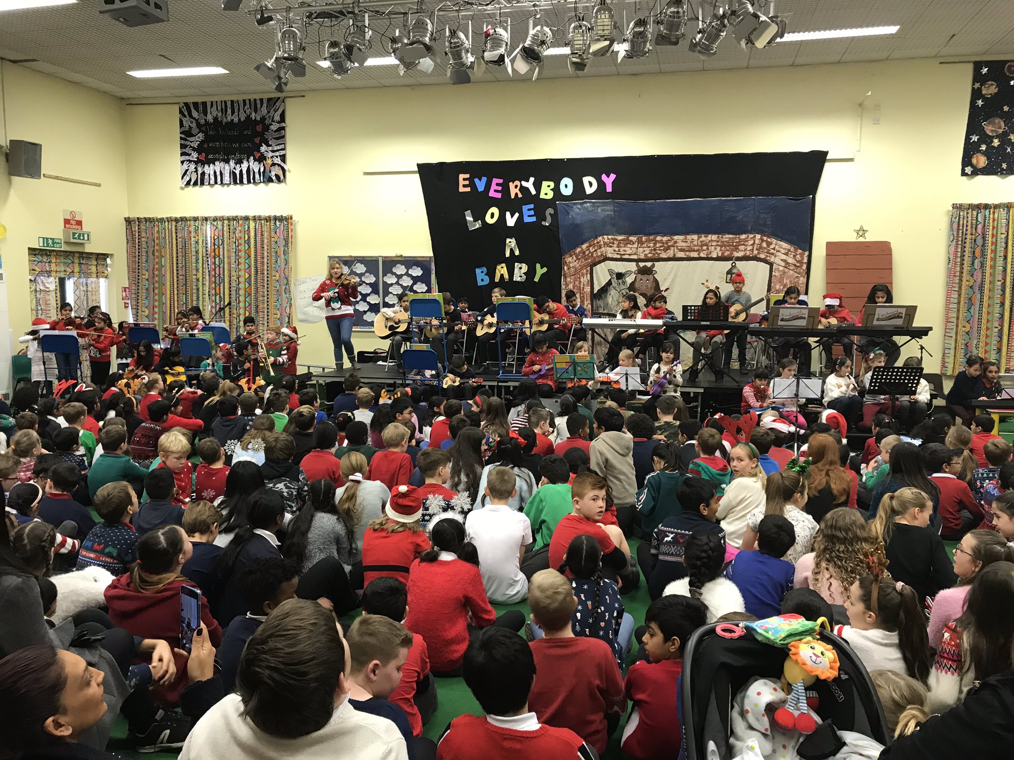 Finham Primary on Twitter: "Jingle Bells is in full swing, played live by wonderful musicians ...