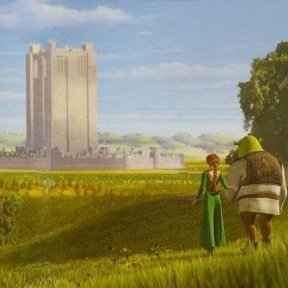 Shrek Castle Scene