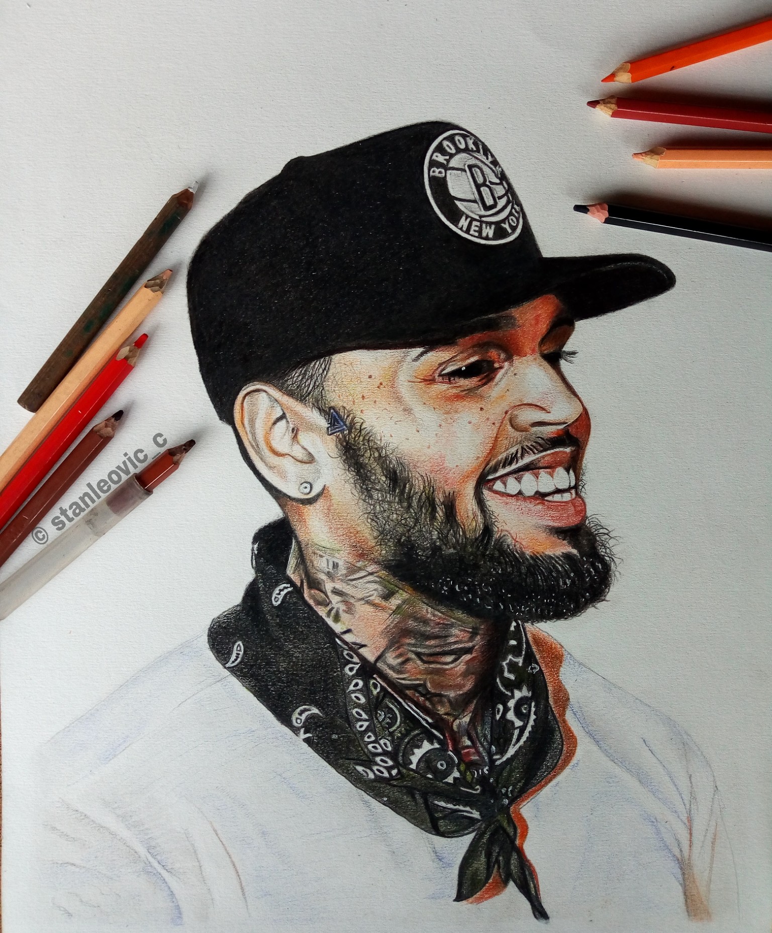 How To Draw Chris Brown Step By Step