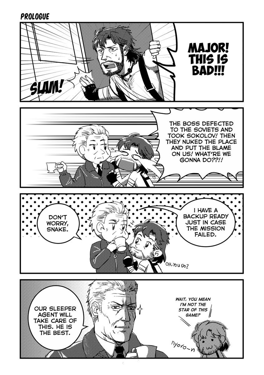 「Metal Goose Solid : Tactical Honk Action (24 bw pages) - RM1」bebeの漫画