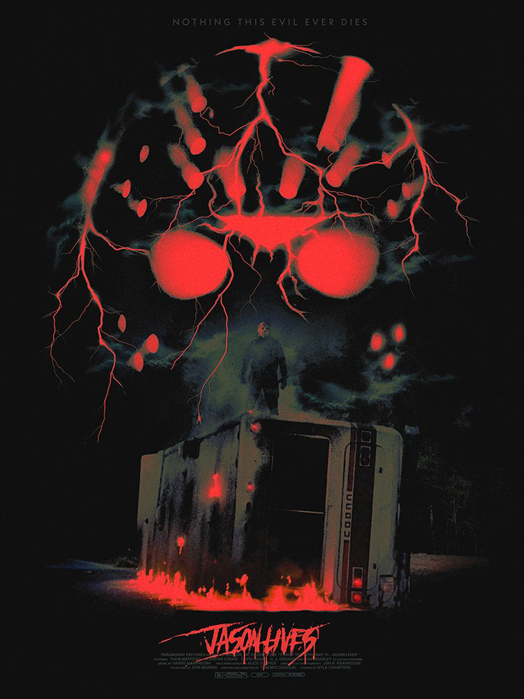 Friday The 13th Jason Lives Poster