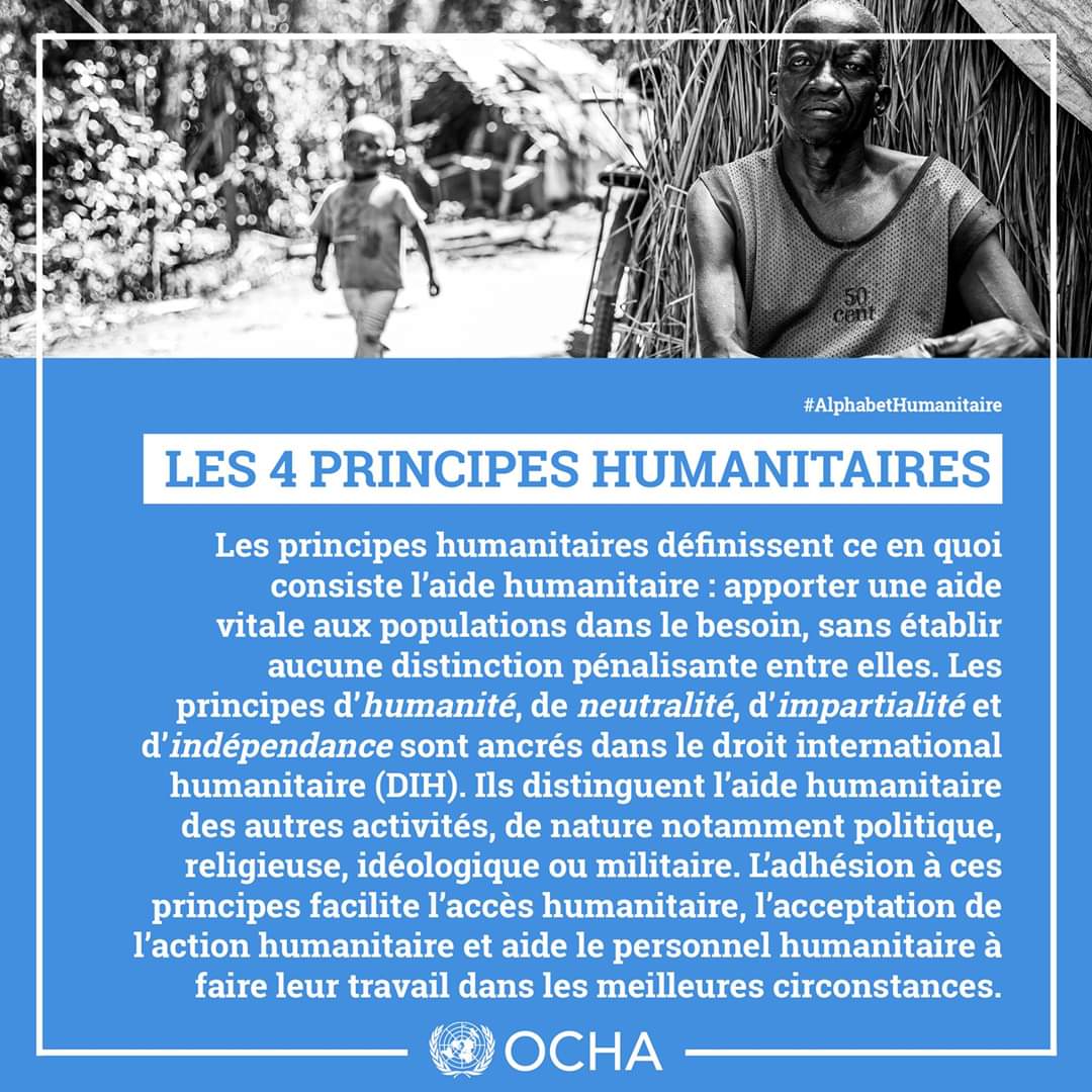 les 7 principes humanitaires