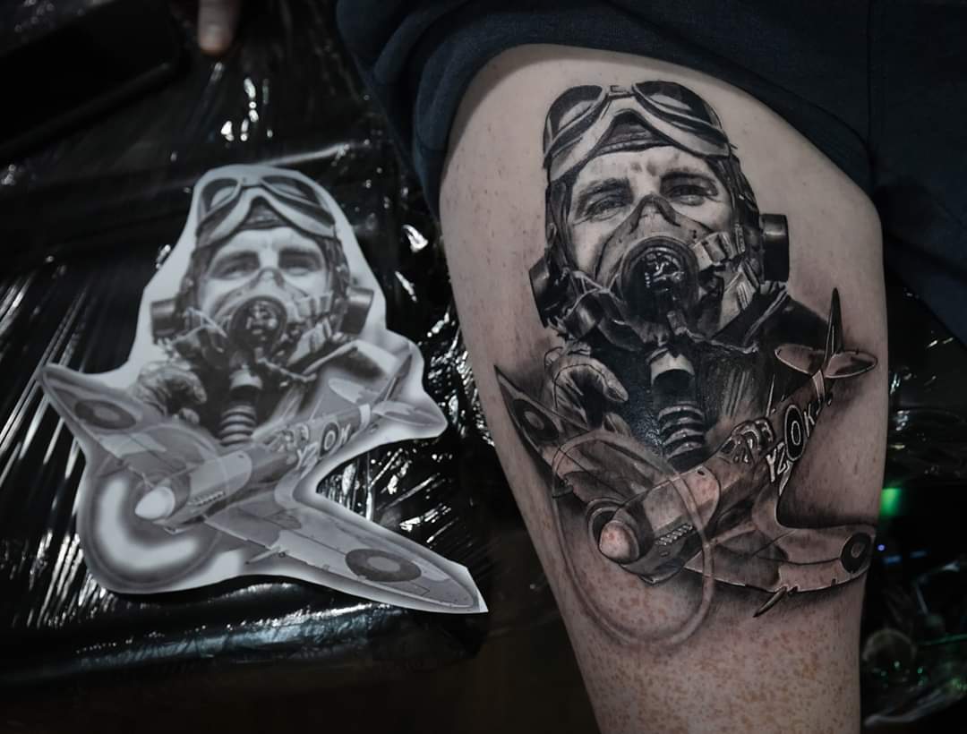 Fighter Pilot Tattoo