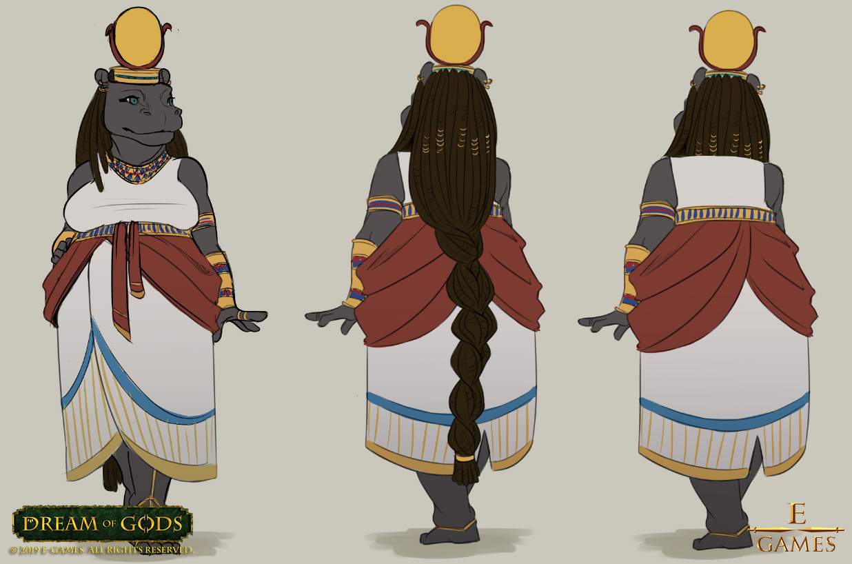 Egyptian God Taweret