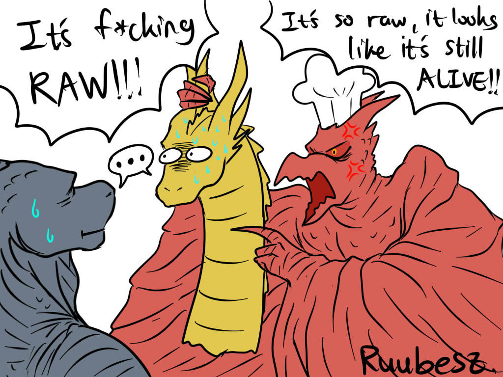 「Happy 65th my big ol grumpy lizard!!! (Comic idea from Angry」Ruubesz ...