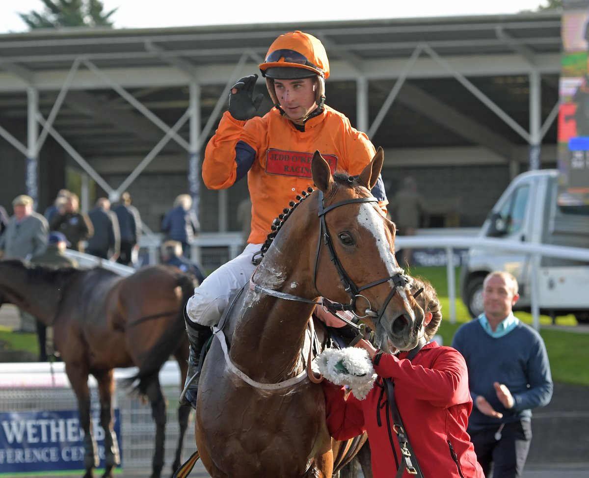 Sam Spinner cruises to victory in the December Novices' Chase at ...