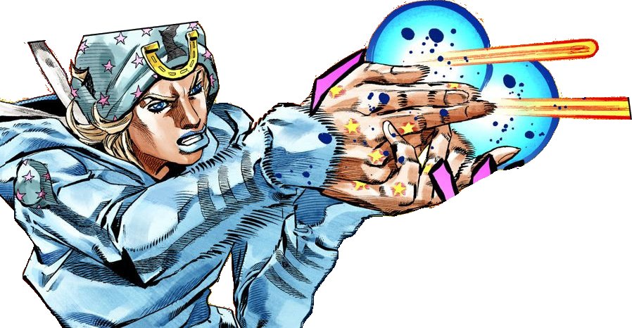 「Stand Name: Tusk (Act 1) Stand User: Johnny Joestar Abilit」Daily JoJoの漫画