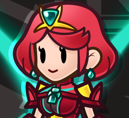 Pyra from Xenoblade Chronicles 2 in the Paper Mario style | Know Your Meme