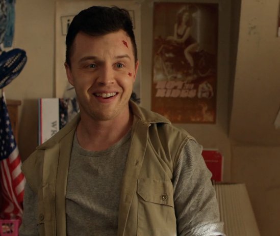 Mickey Milkovich Smile