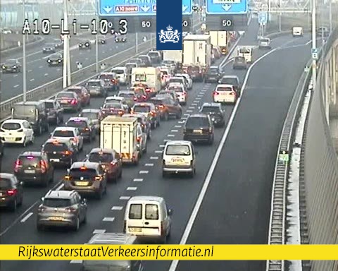 Rijkswaterstaat Verkeersinformatie on Twitter: " | 't Is druk op de #A10 tussen knp ...