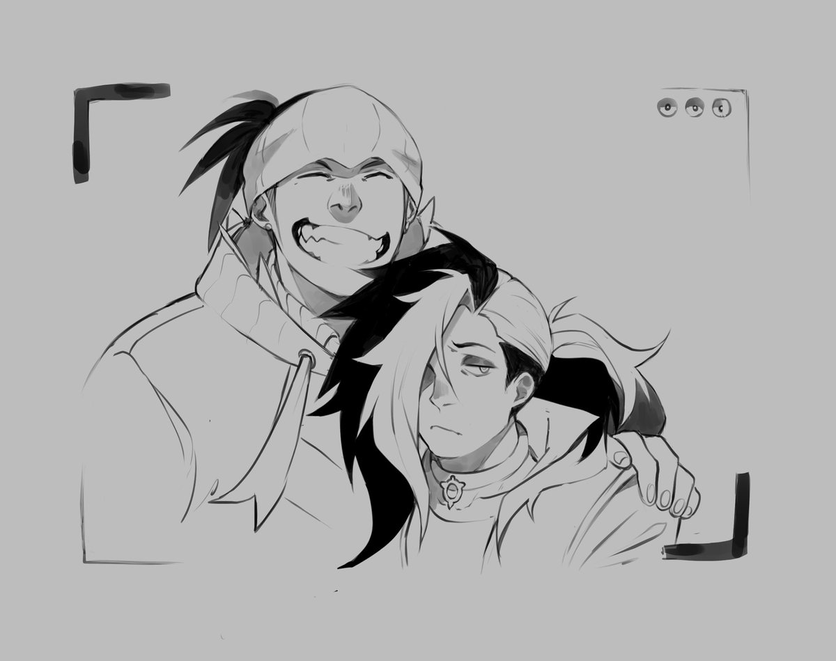 「drew one of our dnd groups for @Lampii_Chai uwu 」CØFFIN∆TEDの漫画