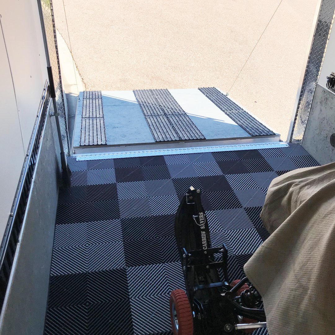 Enclosed Snowmobile Trailer Flooring