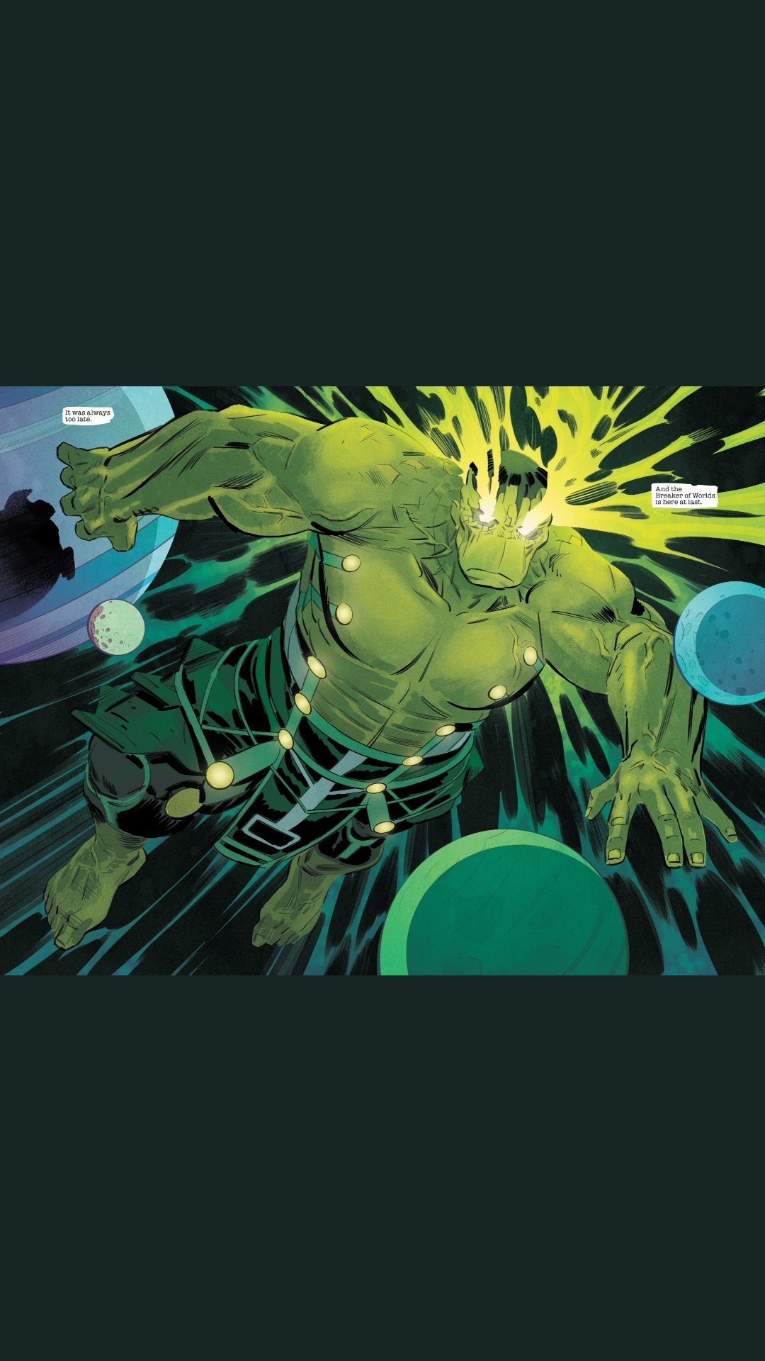 Galactus Vs Hulk