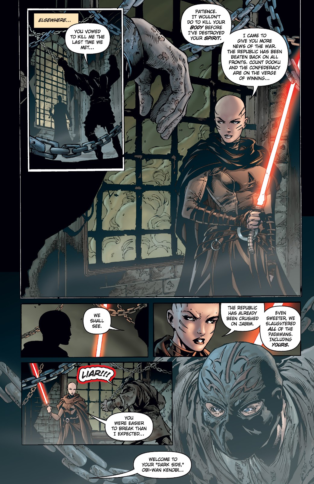Asajj Ventress Obi Wan Kenobi