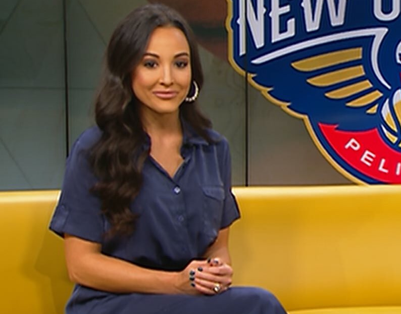 Carley McCord, a sports reporter for ESPN, Cox Sports, and WDSU-TV ...