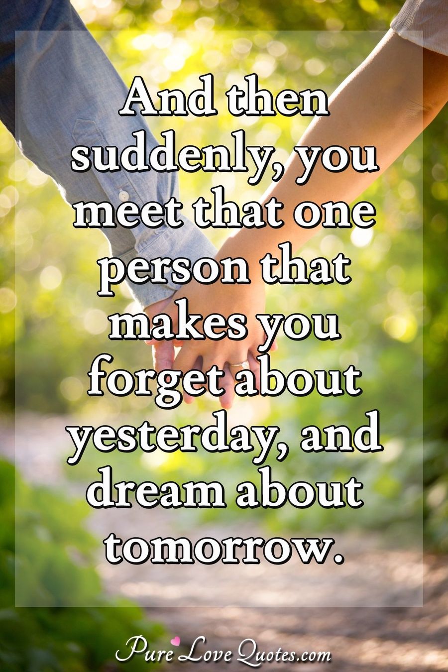 Forget The Past Love Quotes