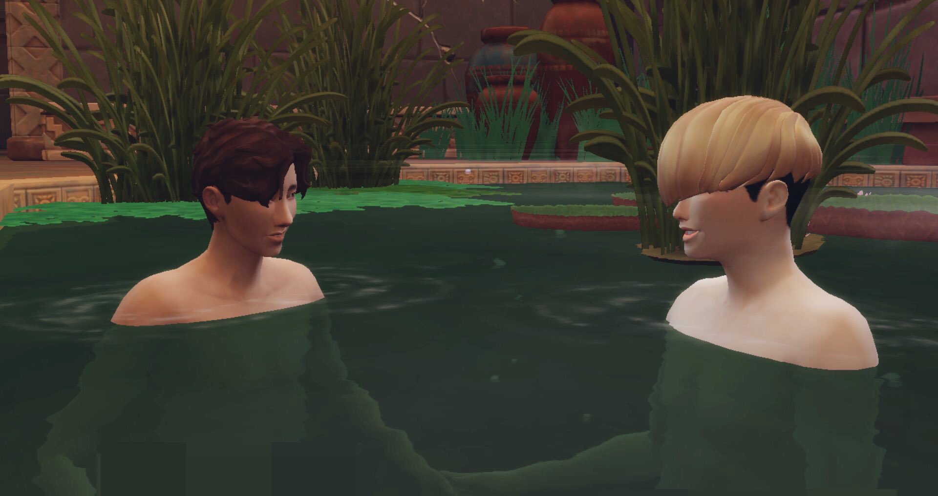 Boys Skinny Dipping