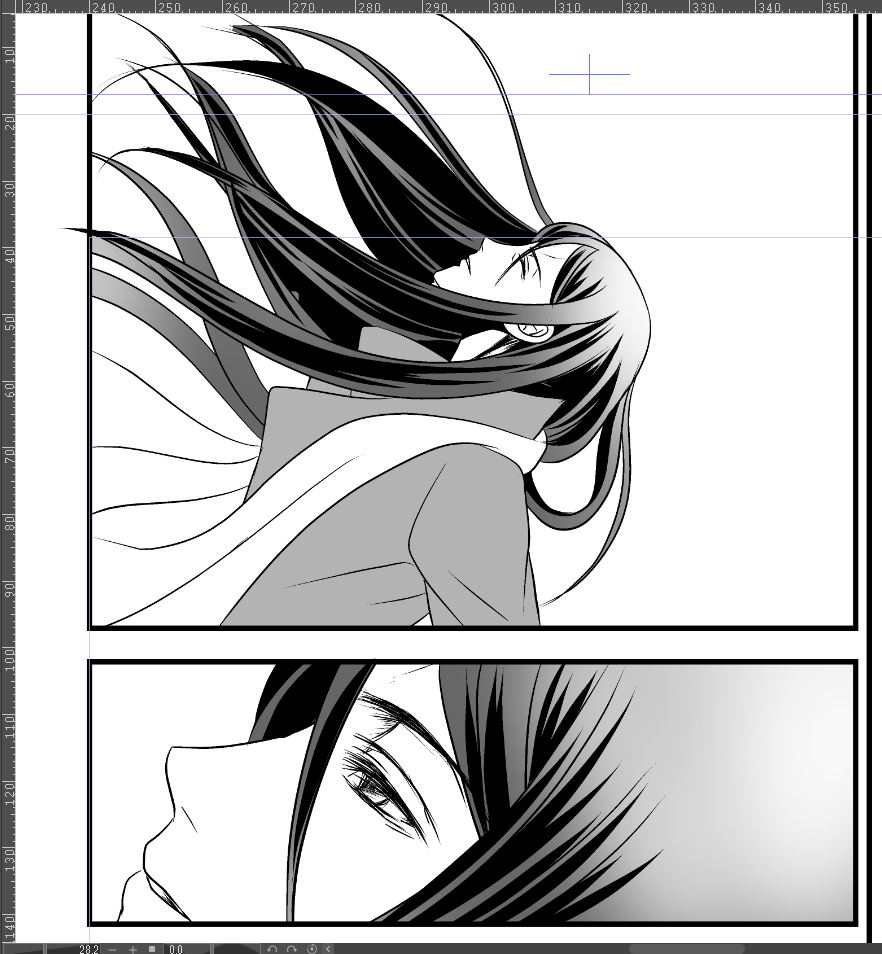 「にせーさんのツヤベタ楽しいけど無駄に時間がかかる… 」POTの漫画